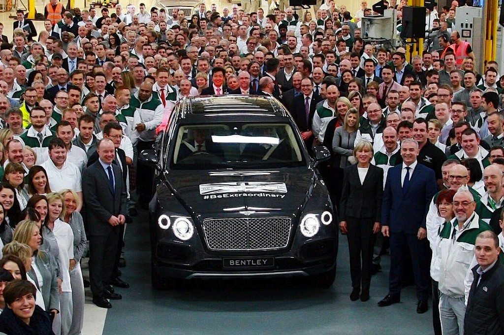 Bentley- prodotto il primo esemplare del Bentayga - MotorAge New Generation