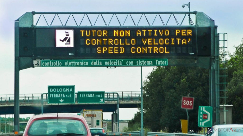 Spenti i Tutor sulle autostrade. Ma i controlli continueranno