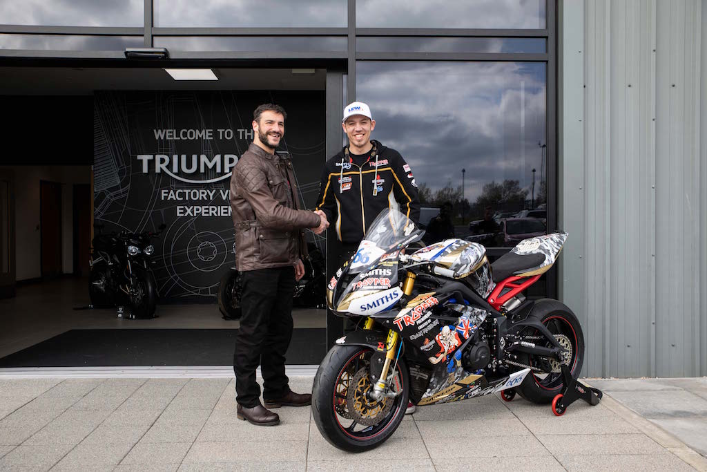 Triumph pronta per il campionato Road Racing - MotorAge New Generation