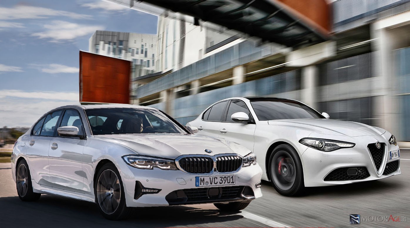 Alfa Romeo Giulia vs Nuova BMW Serie 3: sfida alla grande