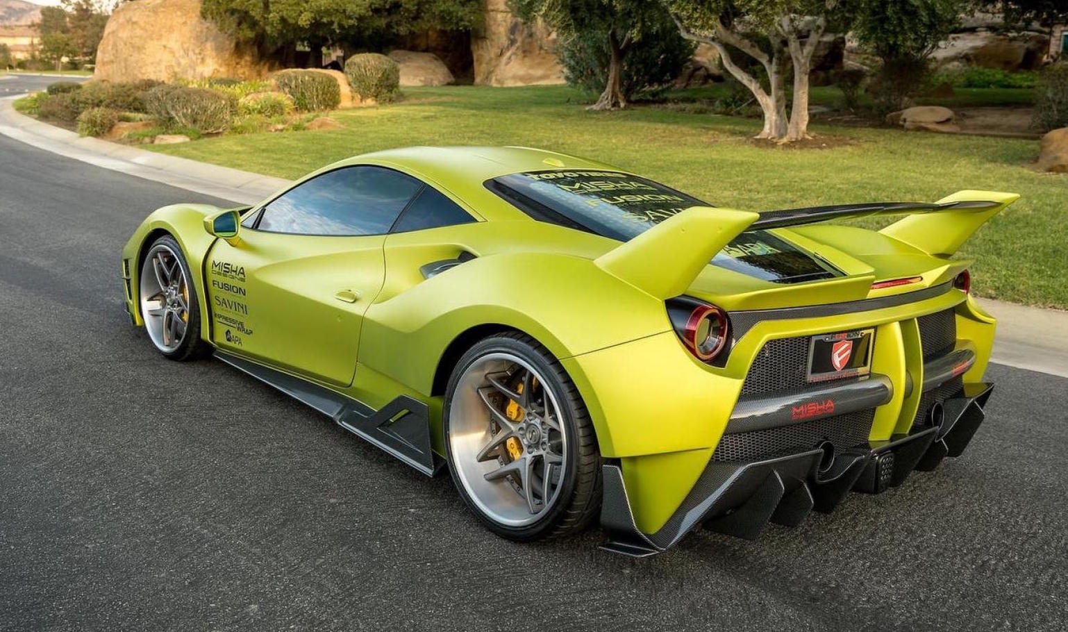 Ferrari 488 GTB Misha Designs: tra sacro e profano