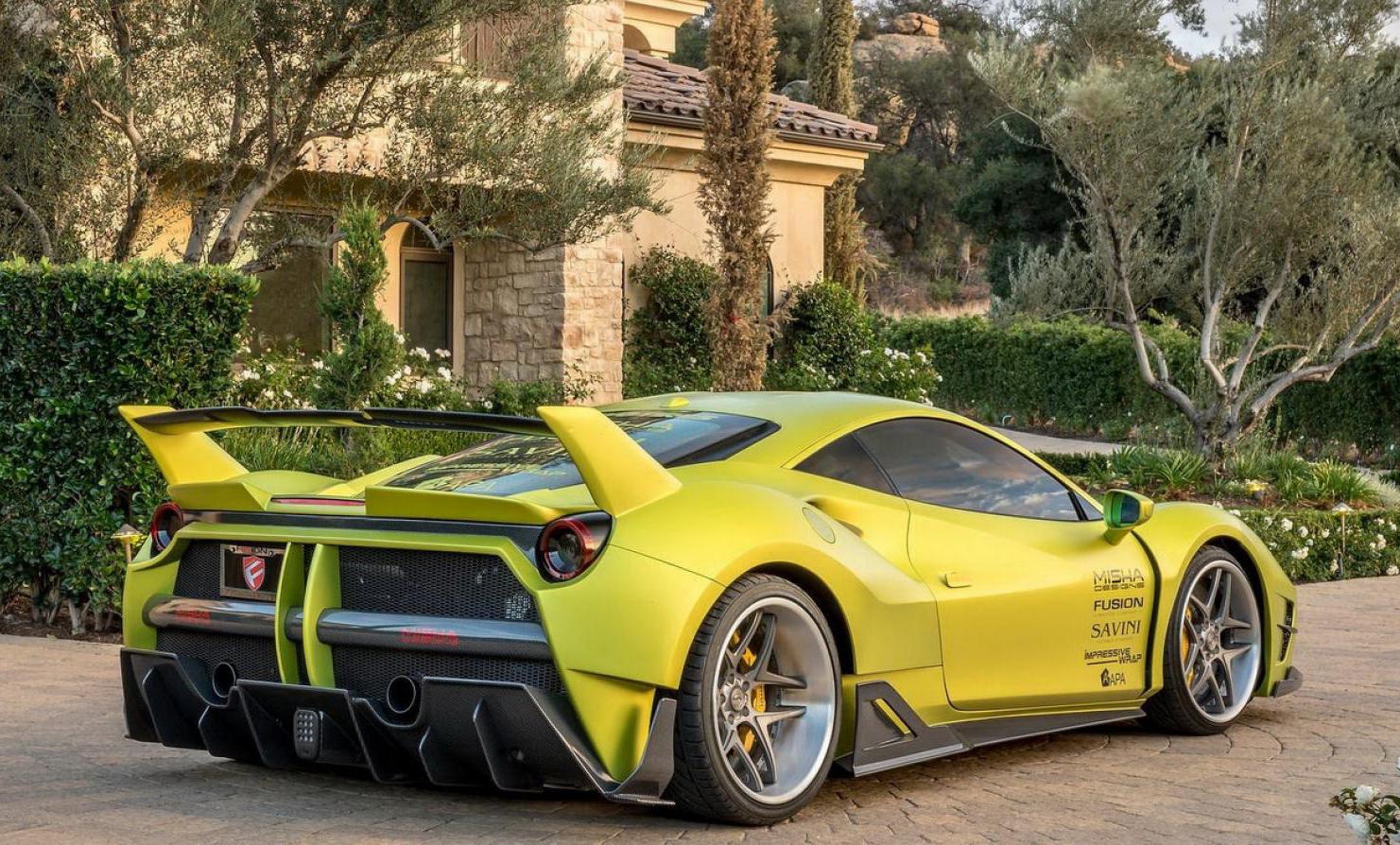 Ferrari 488 GTB Misha Designs: tra sacro e profano