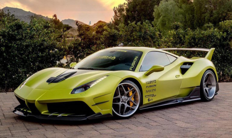 Ferrari 488 GTB Misha Designs: tra sacro e profano