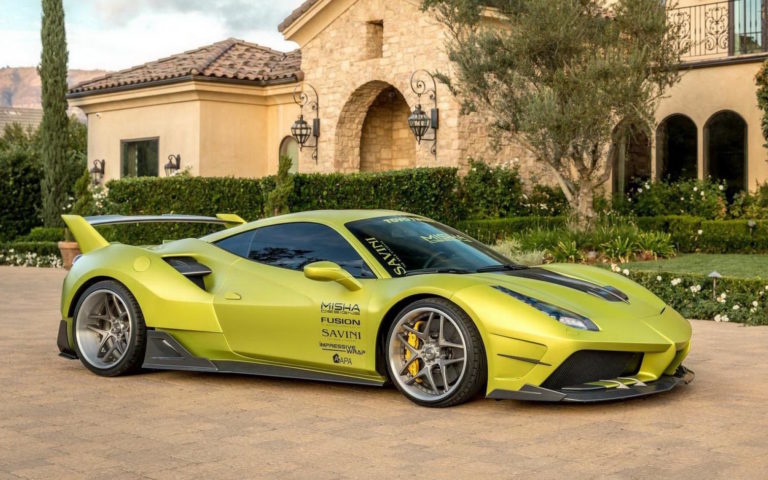 Ferrari 488 GTB Misha Designs: tra sacro e profano