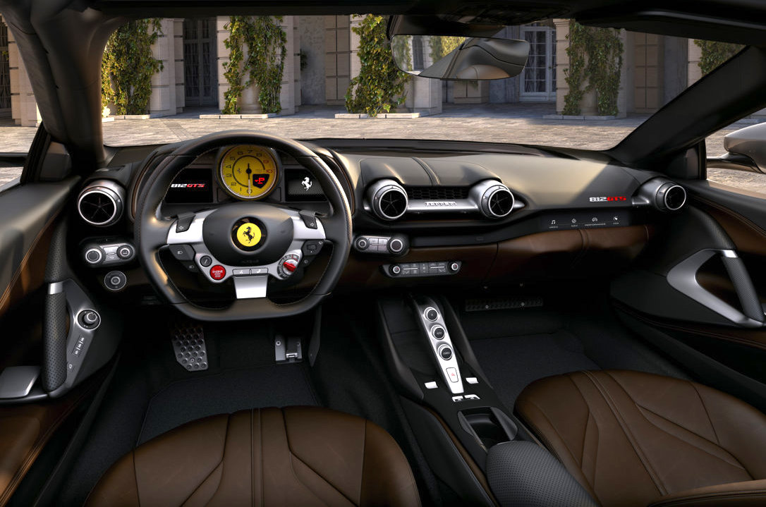 Ferrari 812 GTS: 800 cavalli per il ritorno del V12 a cielo aperto