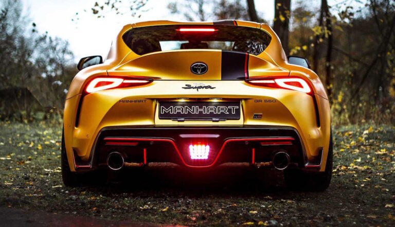 Toyota Supra by Manhart: 550 CV di esuberanza - Motorage.it