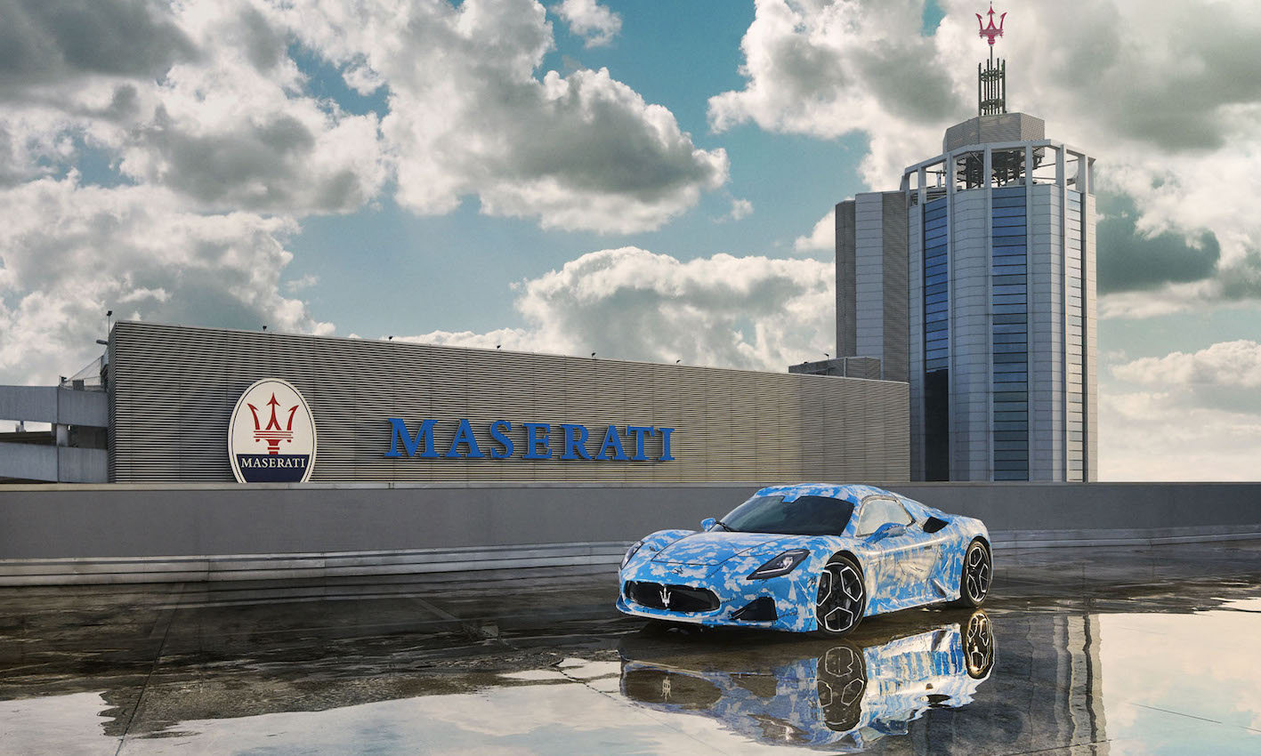 Maserati MC20 Cabrio: il primo prototipo della cabrio